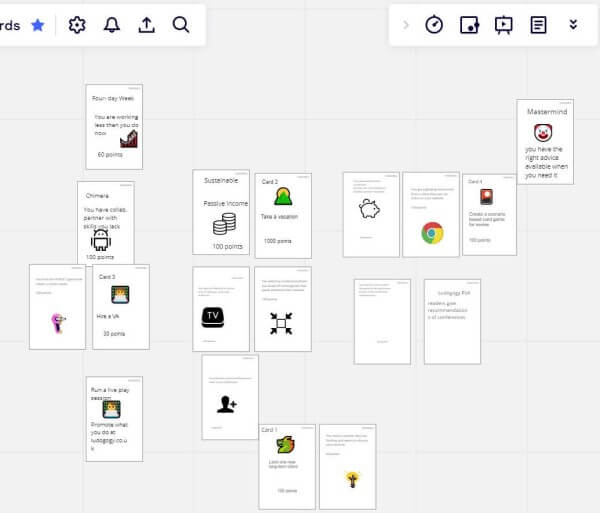 1000 Blank White Cards – Ideation Session - Ludogogy